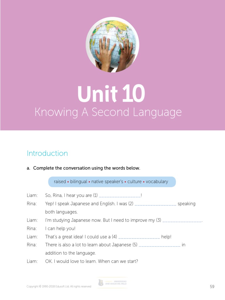 Documento-10-Basic 3 Workbook Units 10 | PDF | Multilingualism | English Language
