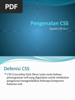 Menulis CSS di HTML: 3 Metode | PDF