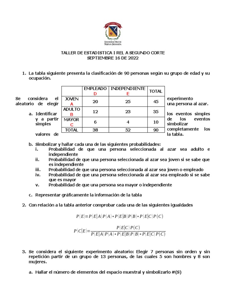 Taller Corte 2 | PDF Taller Corte 2 | PDF