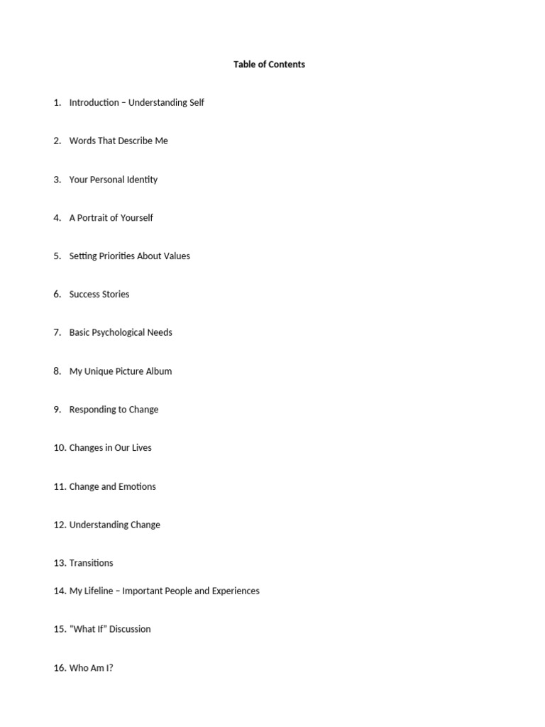 Understanding The Self | Download Free PDF | Identity (Social Science ...