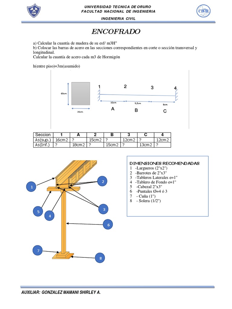 Tema2.VIGAS (Ejercicio Completo) | PDF