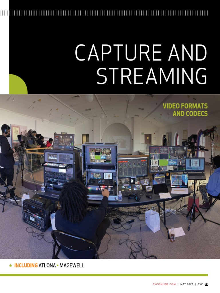 Capture and Streaming Guide | PDF | Codec | Data Compression