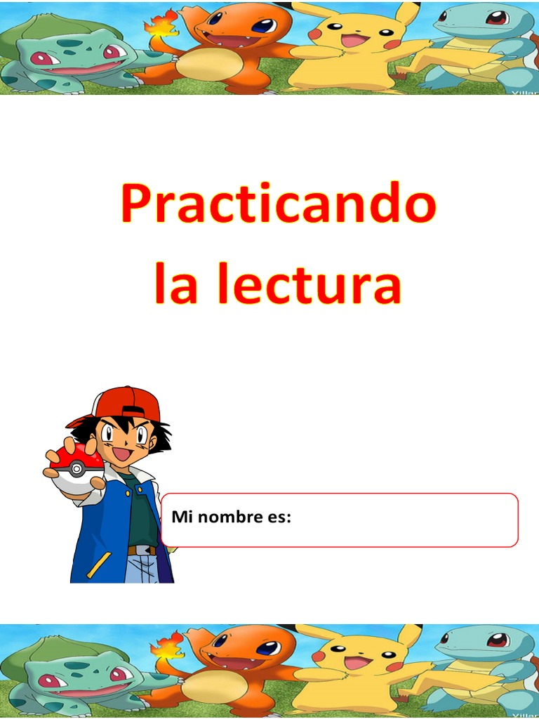 Cuentos y Actividades de Pokémon | PDF | Alimentos