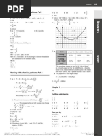 Sparx Maths - GCSE To A-Level - Answers | PDF | Mathematics | Algebra