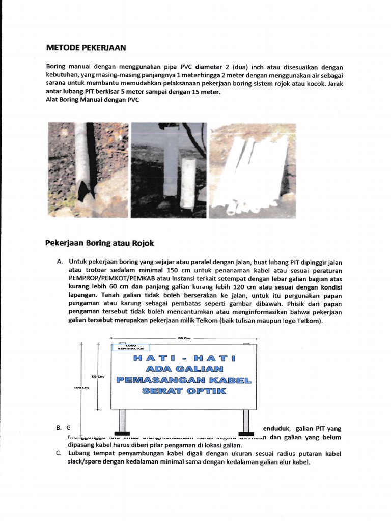 Metode Pekerjaan | PDF