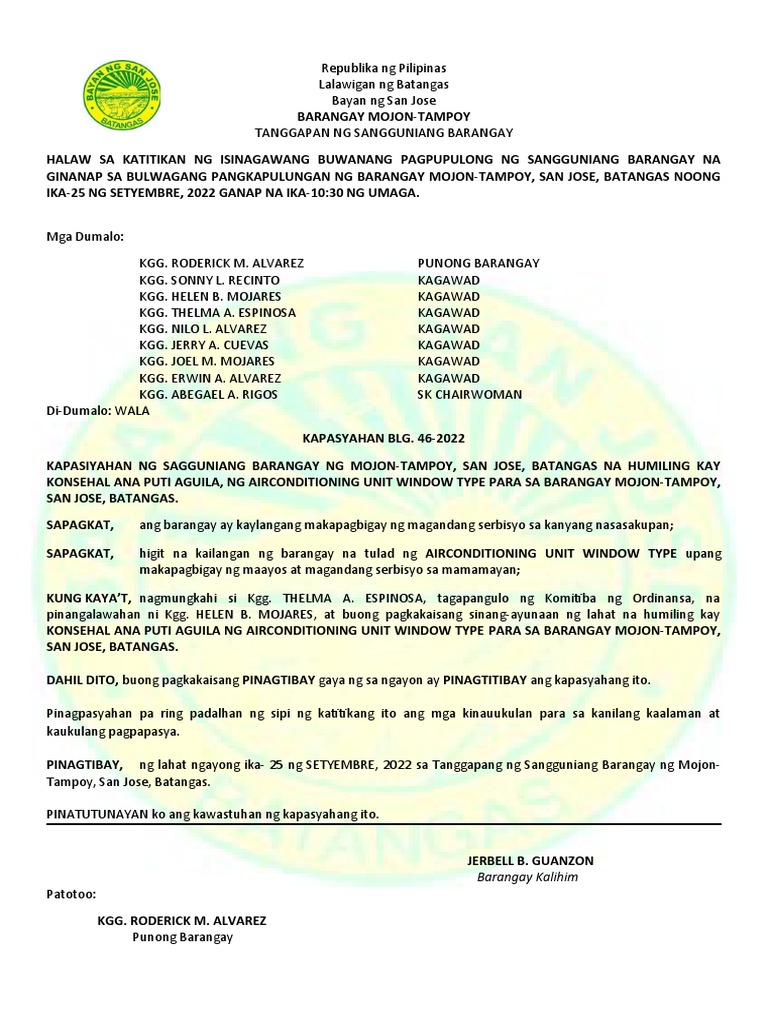 Socio-For-Konsehal Ana | PDF