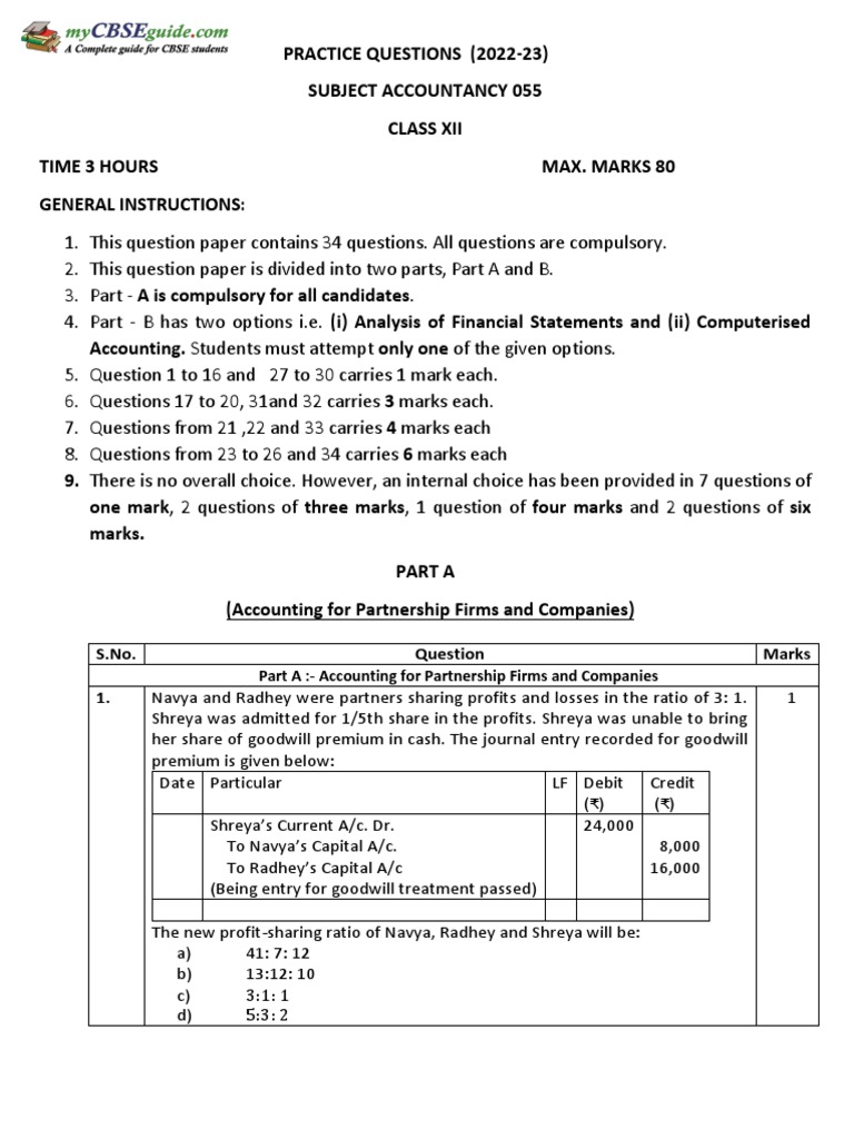 12th Accountancy | PDF | Equity (Finance) | Balance Sheet