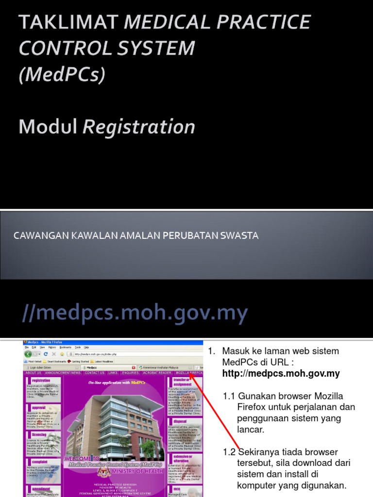 Permohonan Klinik Swasta Secara Online Pdf