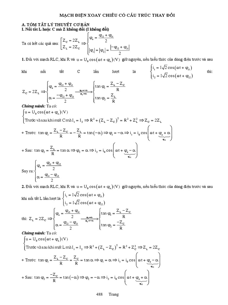 Chuyen Sau Mach Xoay Chieu Co Cau Truc Thay Doi | PDF