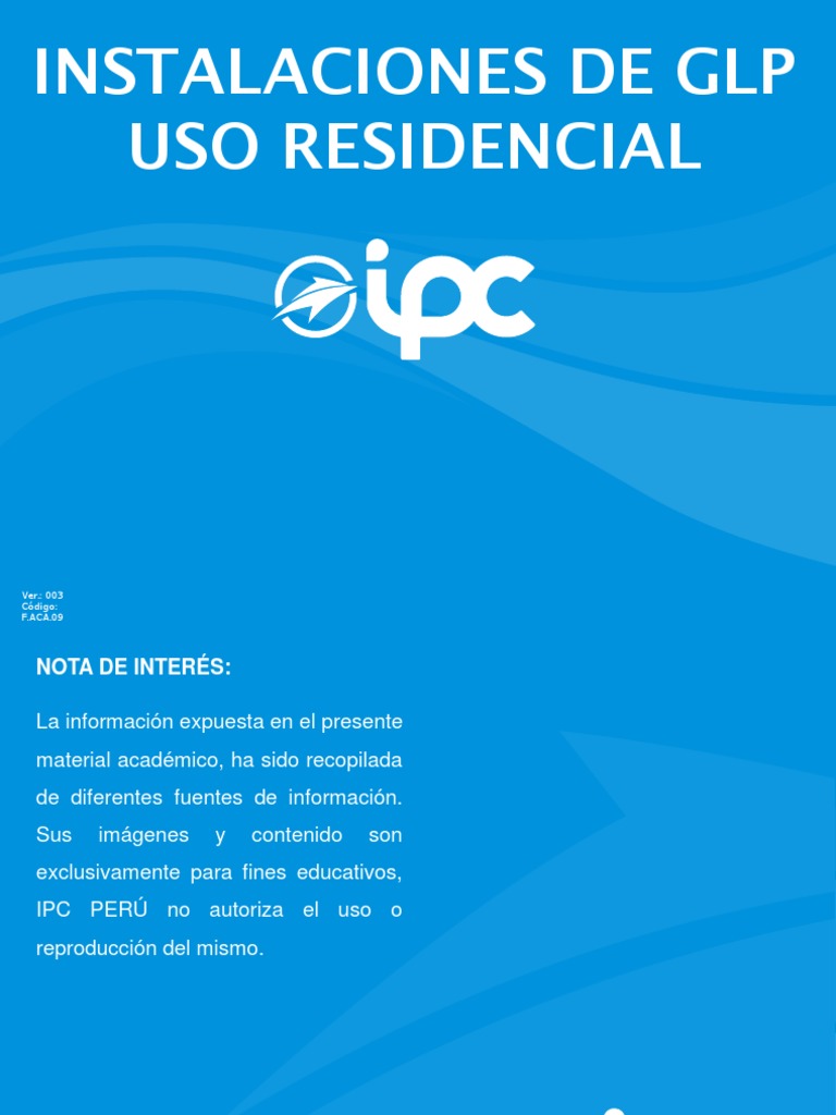 Componentes de Un Sistema de GLP | PDF