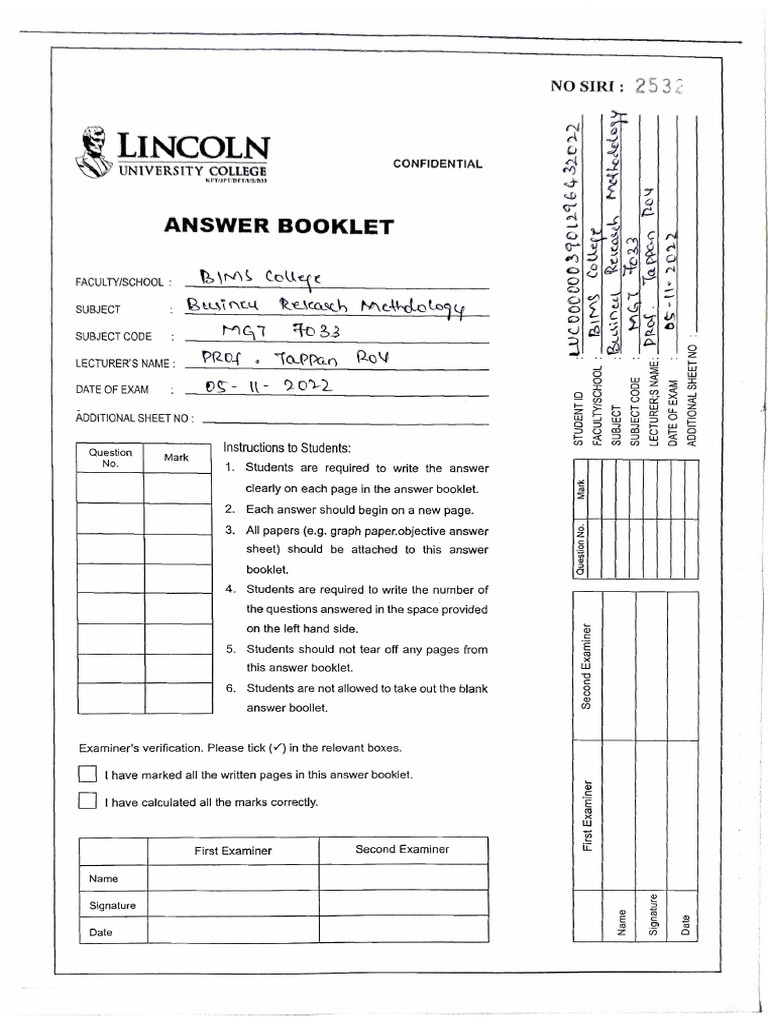 Business Research Methodolody | PDF