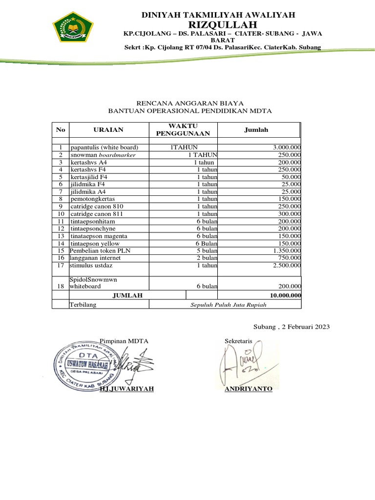 Rab Bop Rizqullah | PDF