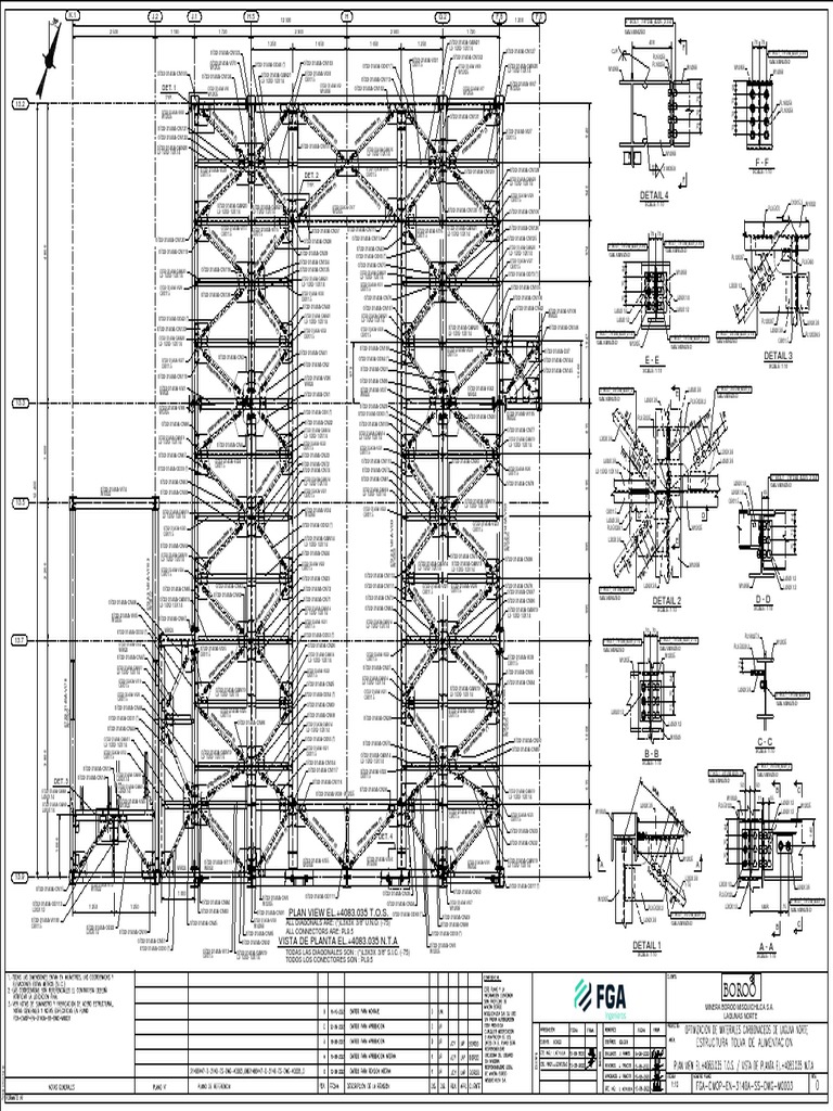FGA-CMOP-EN-3140A-SS-DWG-M0003 - Rev 0 | PDF