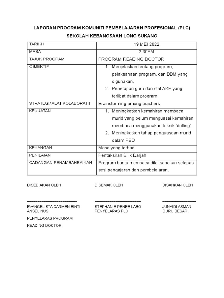 Laporan PLC Bi 2 23 | PDF