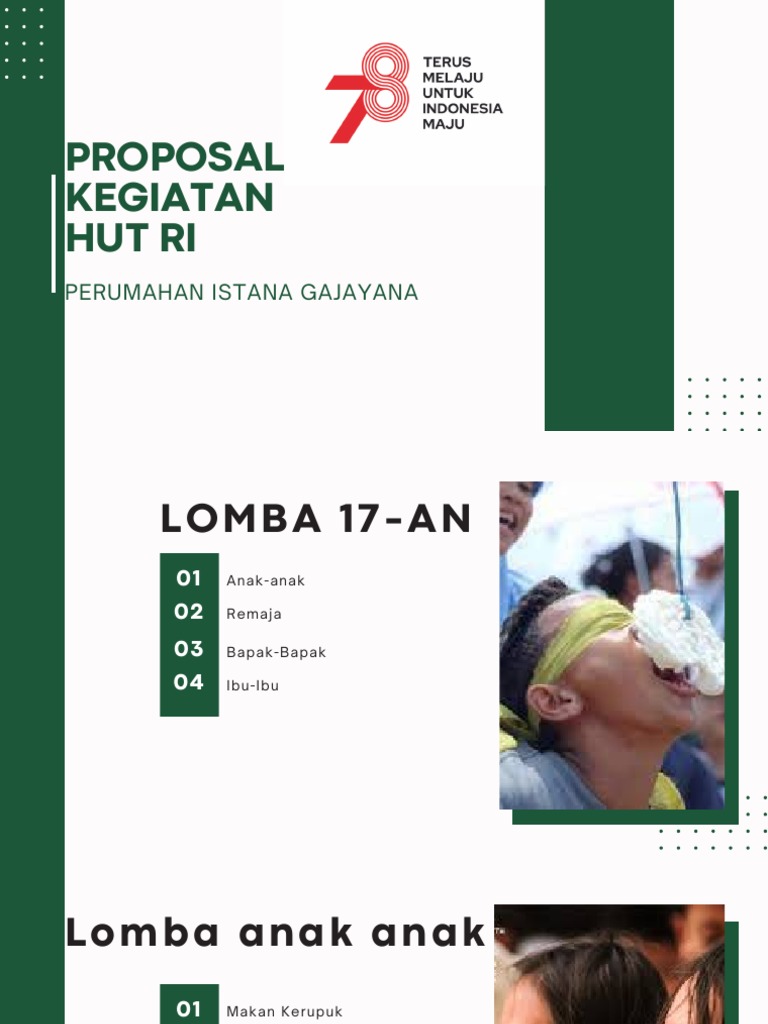 Proposal Kegiatan Hut Ri | PDF