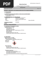 MSDS Air Freshener | PDF | Water | Chemistry