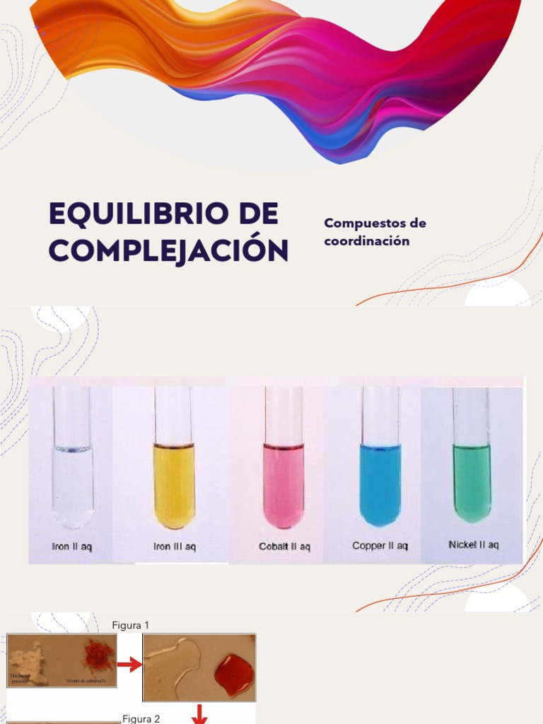 Clase 10. Equilibrio de Complejación | PDF | Física Molecular | Química ...