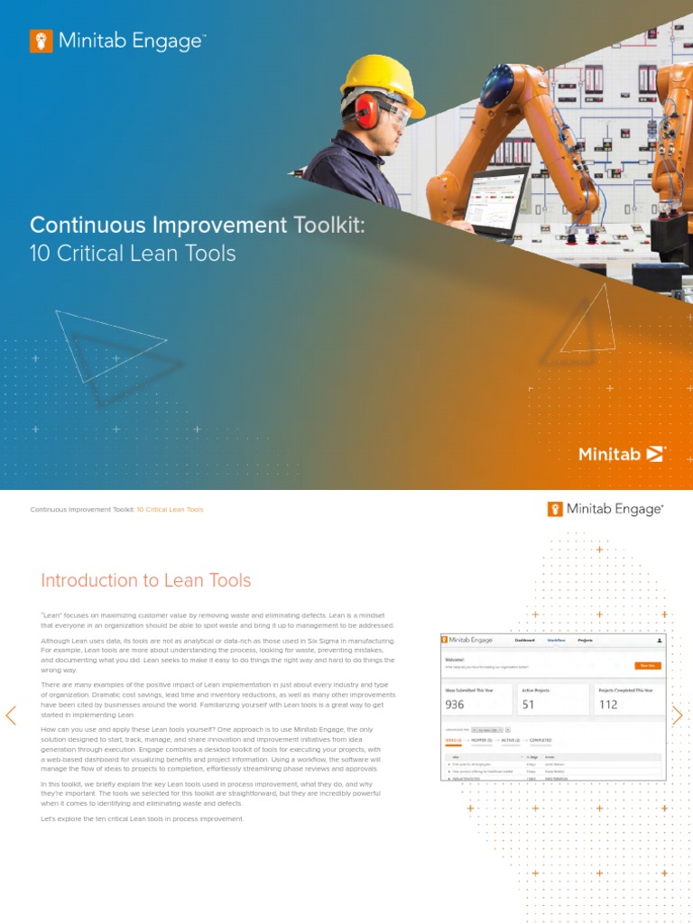 Continous Improvement Toolkit - 10 Critital Lean Tools - EN | PDF ...