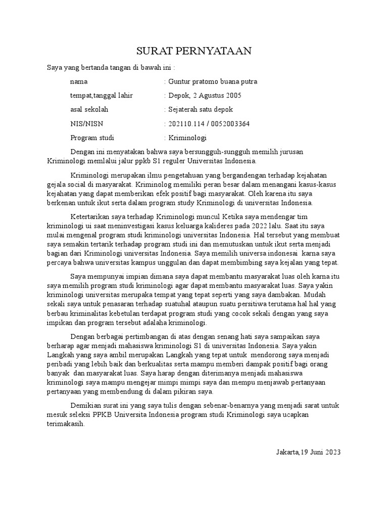 Essai PPKB Ui Uta | PDF