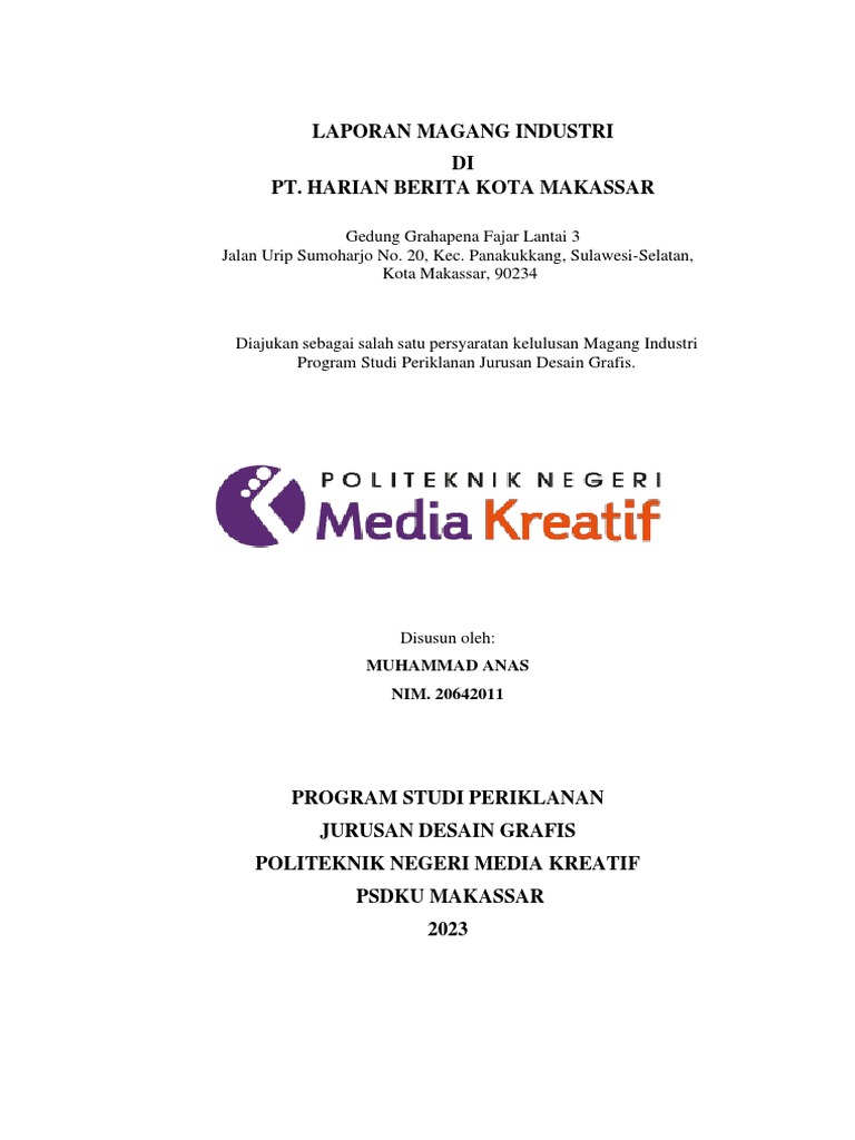 Laporan Mi Muhammad Anas | PDF