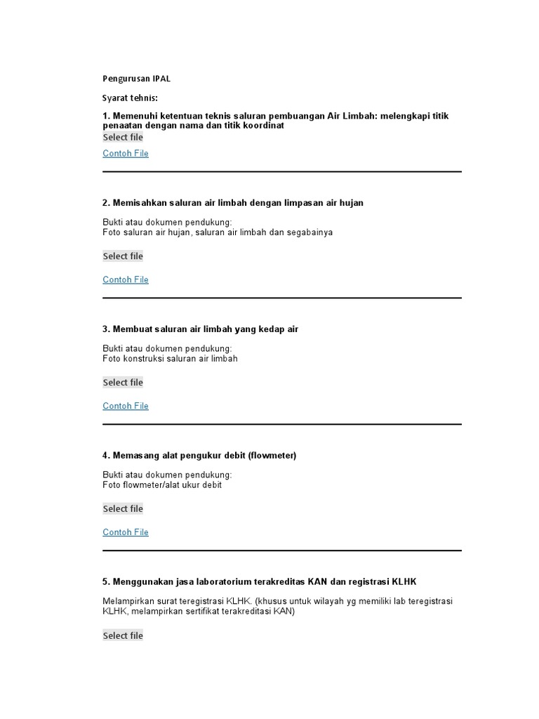 Pengurusan IPAL | PDF