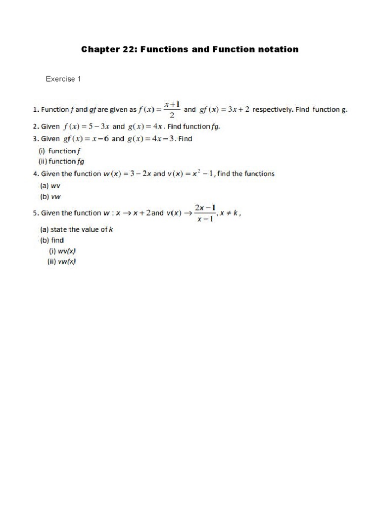 Functions | PDF