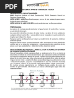 Redica - Tabla de Torques - Redica | PDF | Tornillo | Materiales de construcción