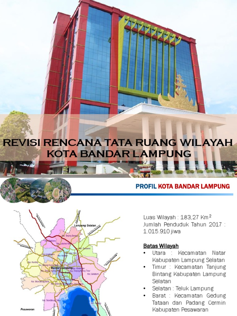 Revisi RTRW Kota Bandar Lampung | PDF