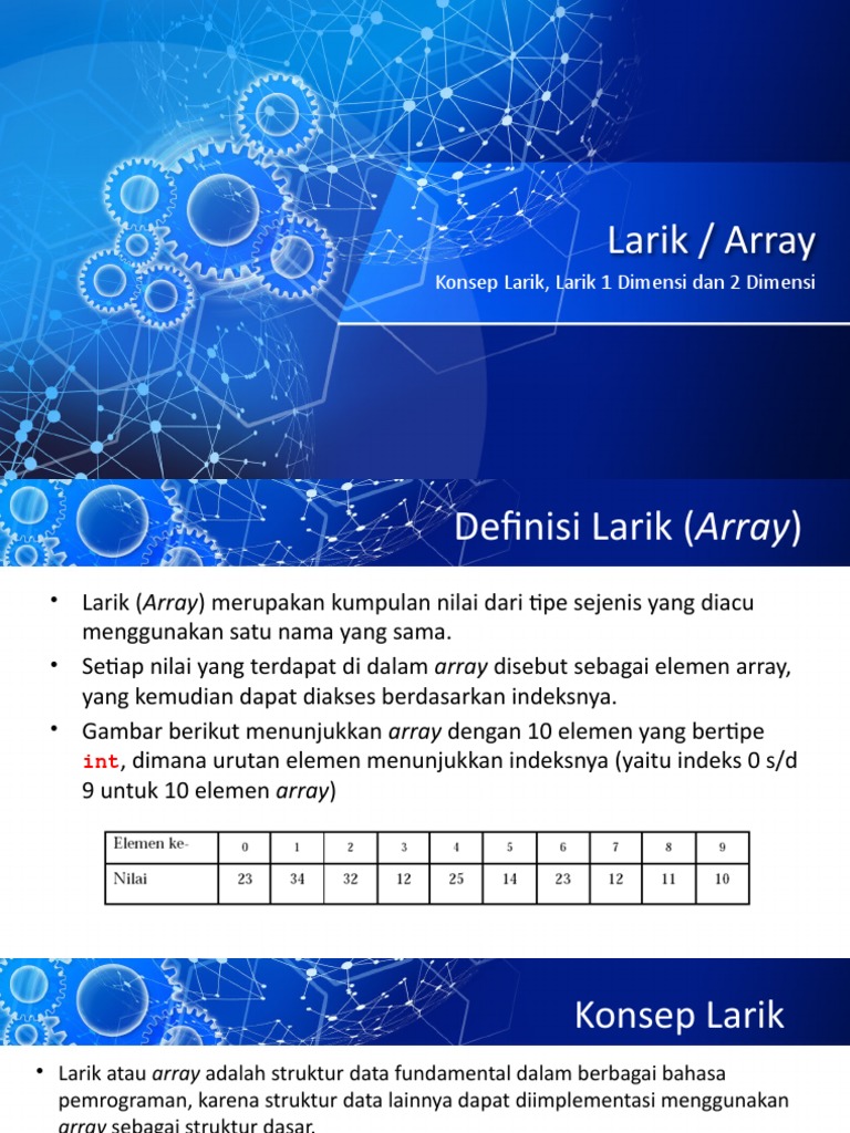 Panduan Lengkap Array di Python | PDF
