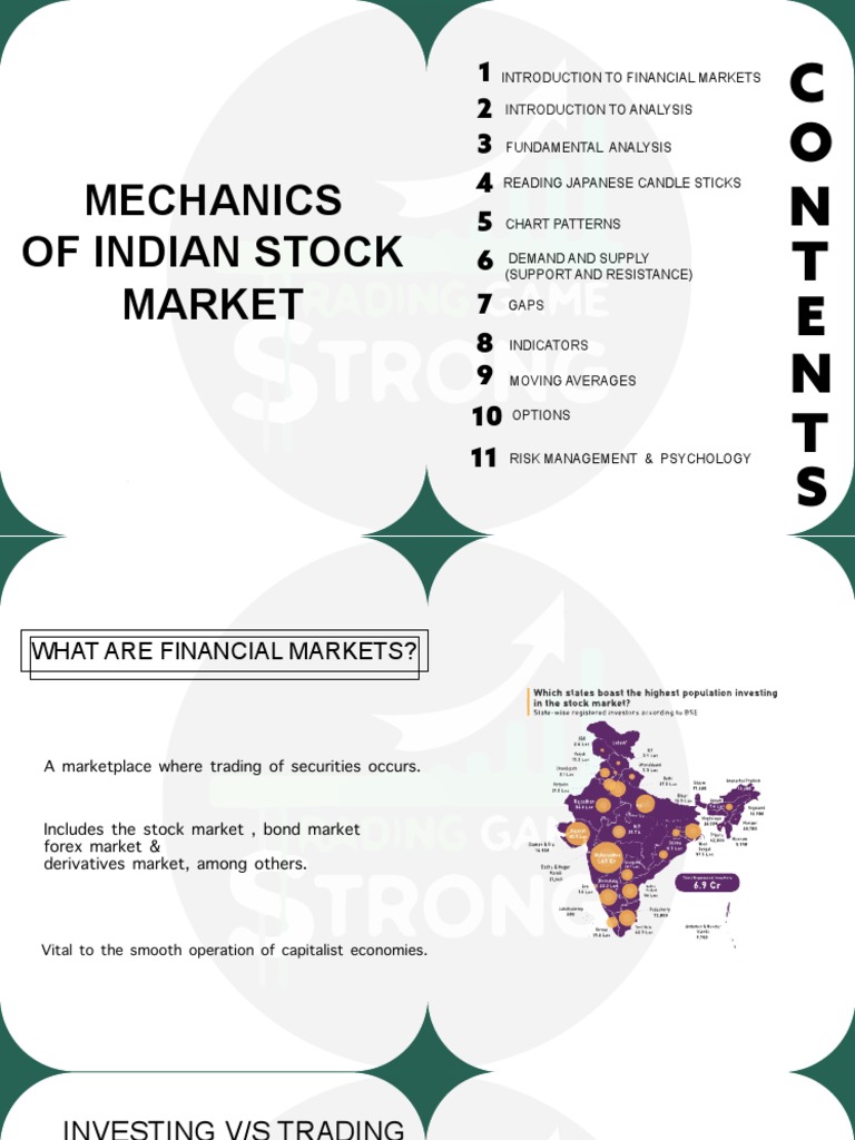 Comprehensive Guide to Financial Markets | PDF | Moving Average ...