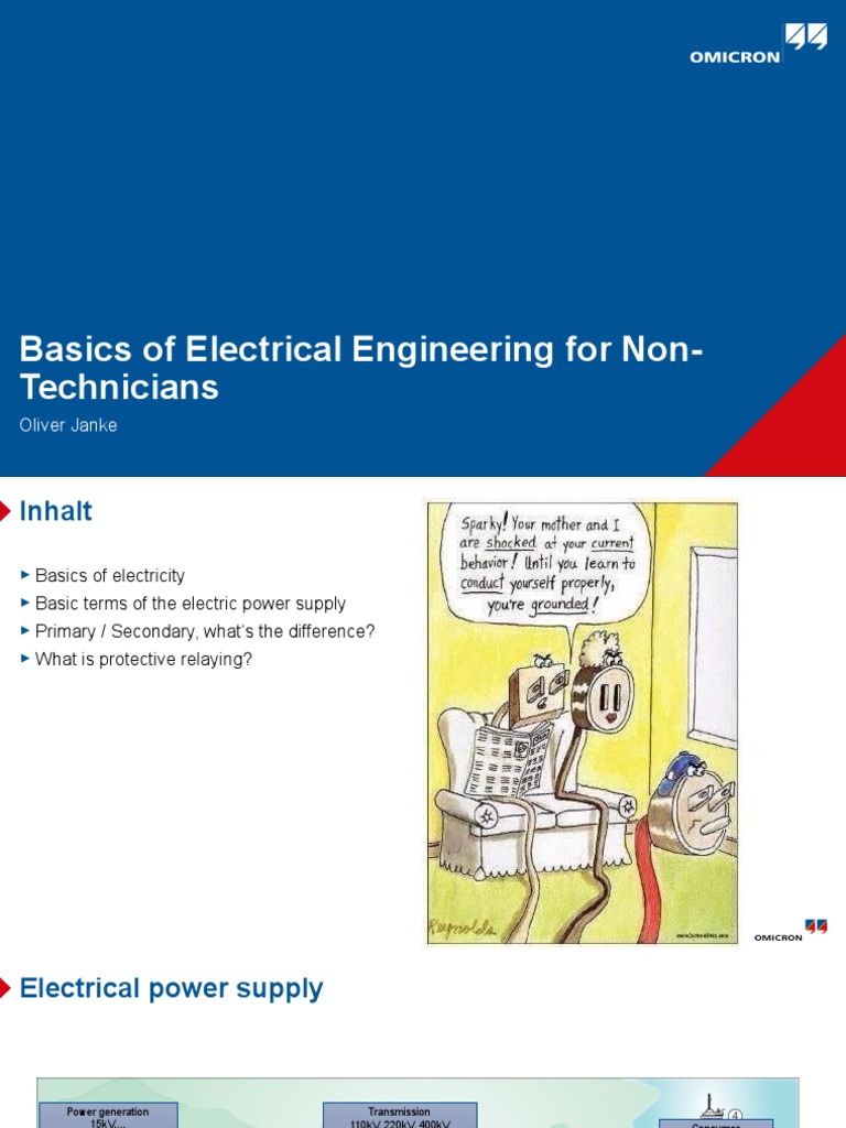 Basics of Electrical Power Distribution For Non-Technician ENU | PDF