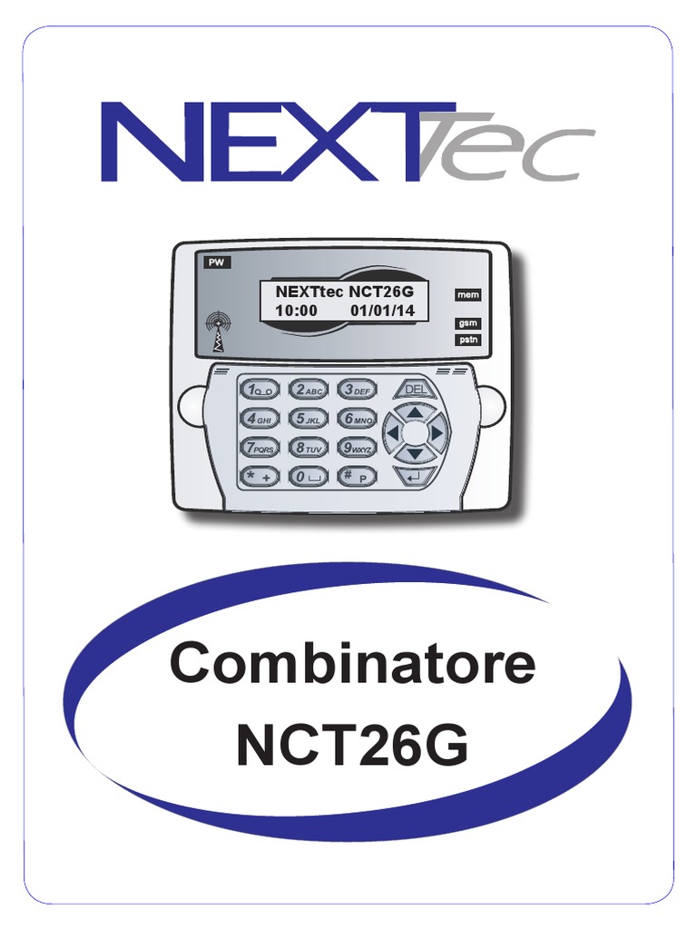 Combinatore Telefonico NCT26G | PDF