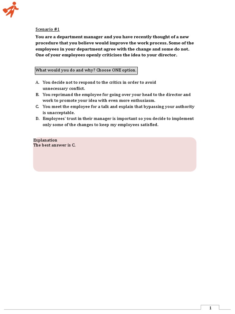 Free SJT Questions Answers | PDF