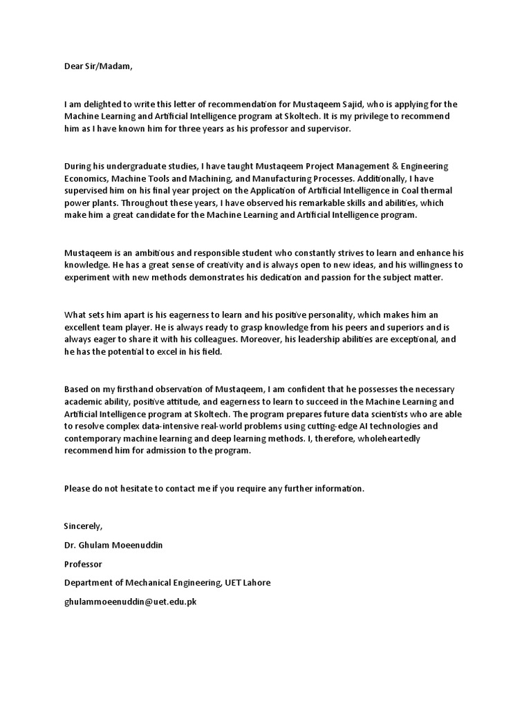 Skoltech GM | PDF