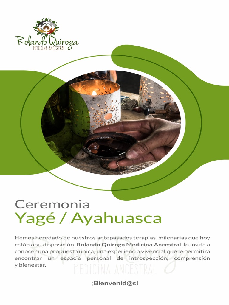 Yage Con Rolando Quiroga Medicina Ancestral | PDF