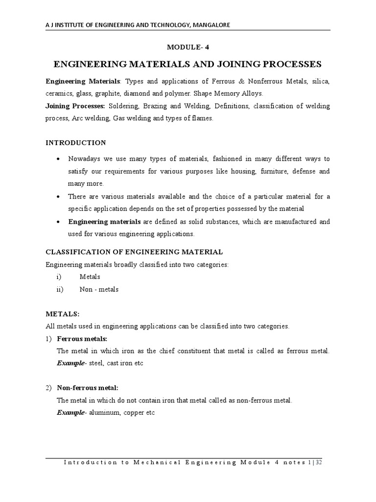 Ime Module 4 | PDF | Soldering | Construction