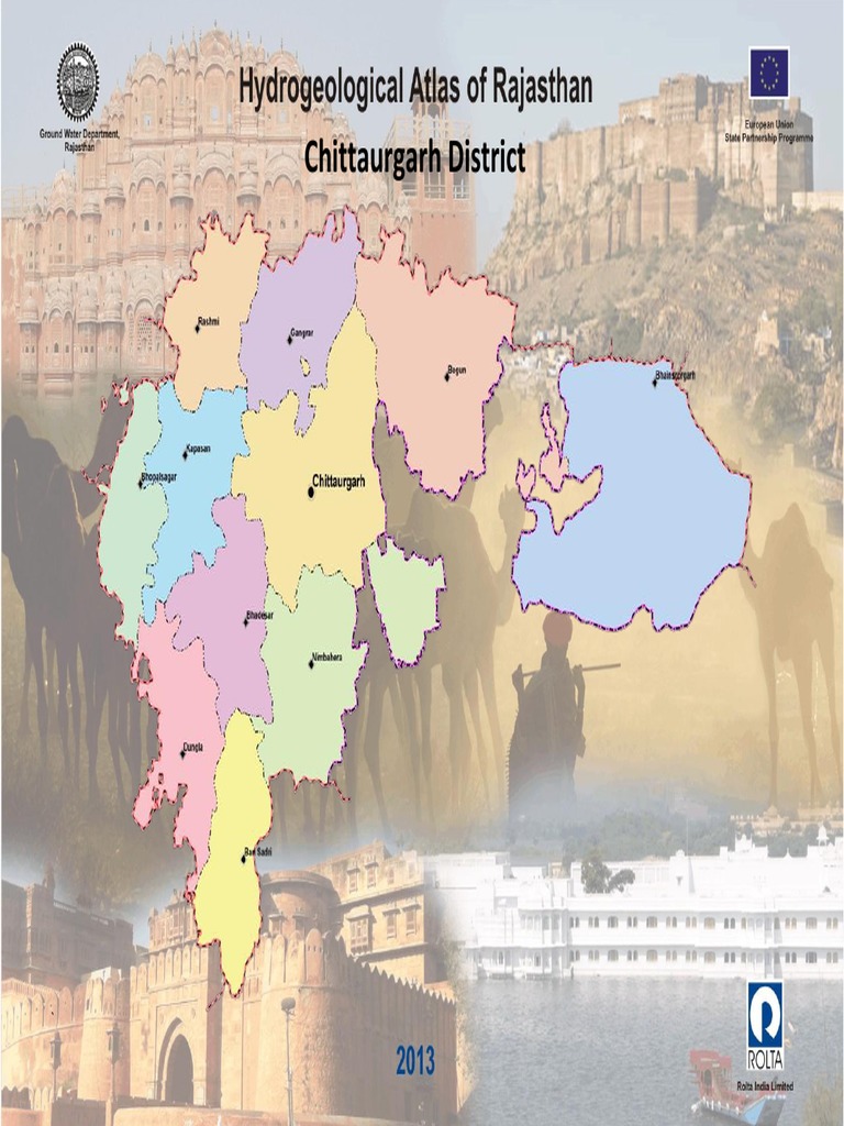 Districtwise Atlas - Chittaurgarh | PDF