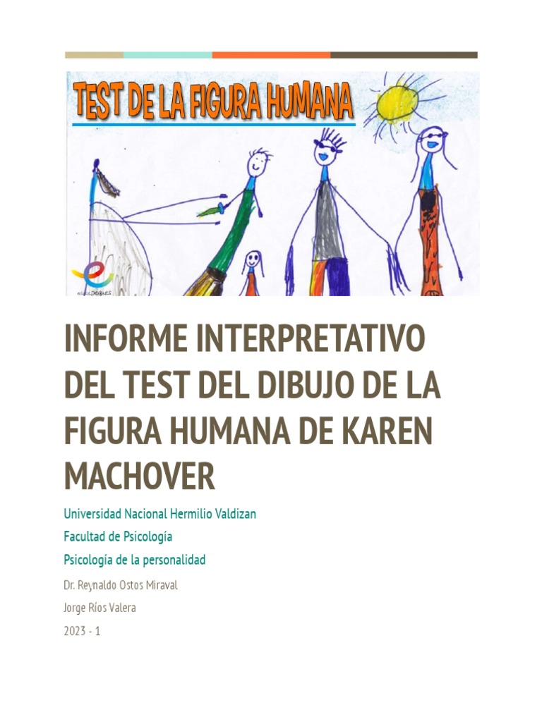 Informe del Test de Machover 2023 | PDF | Masculinidad