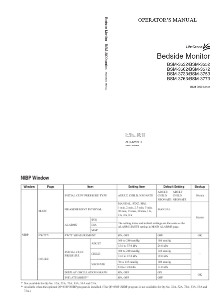 BSM3000-Operator Manual-BV103-en | PDF | Pascal (Unit) | Metrology