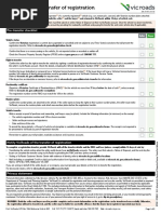 QLD Vehicle Transfer Guide | PDF | Identity Document | Driver's License