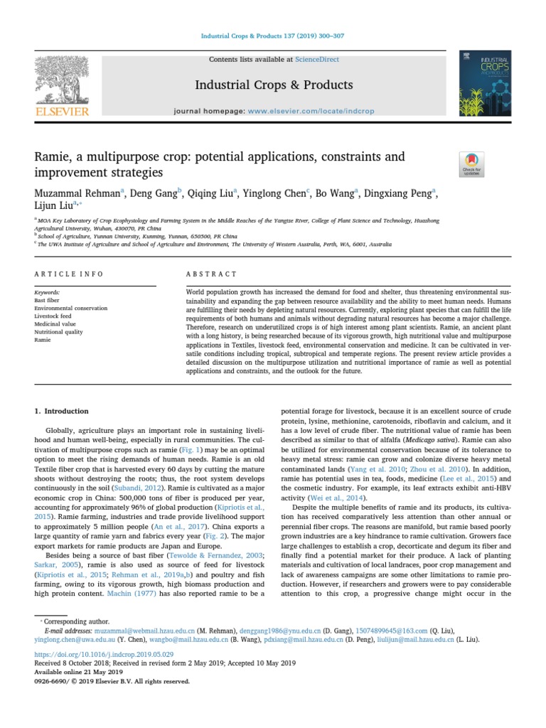 Rehman Et Al 2019 | PDF Rehman Et Al 2019 | PDF