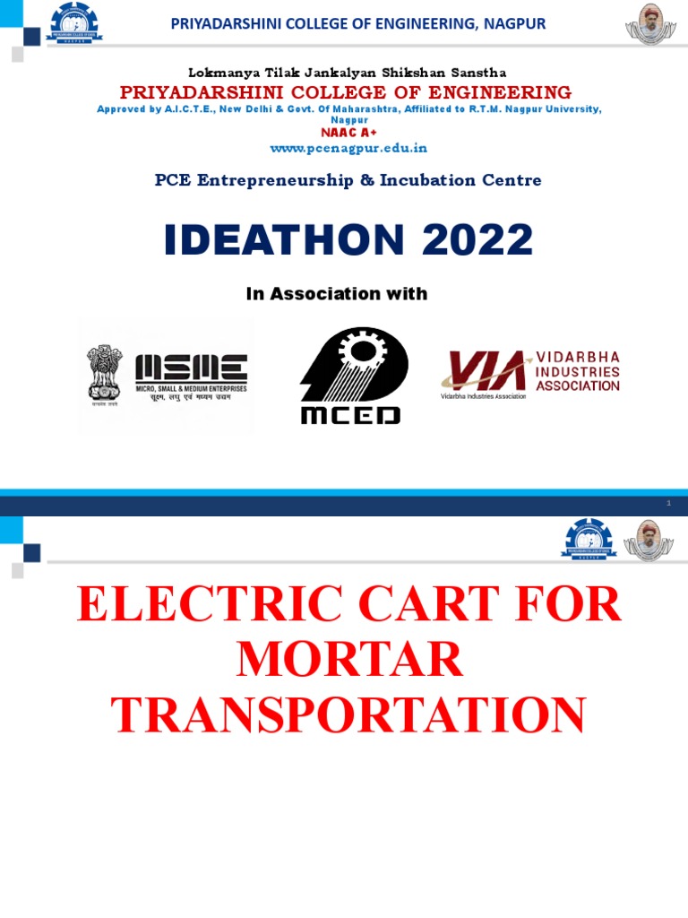 Ideathon-22 Template PCE | PDF | Transport | Economies