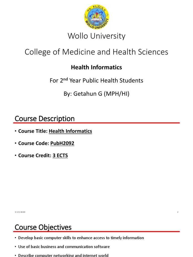 Health Informatics | PDF