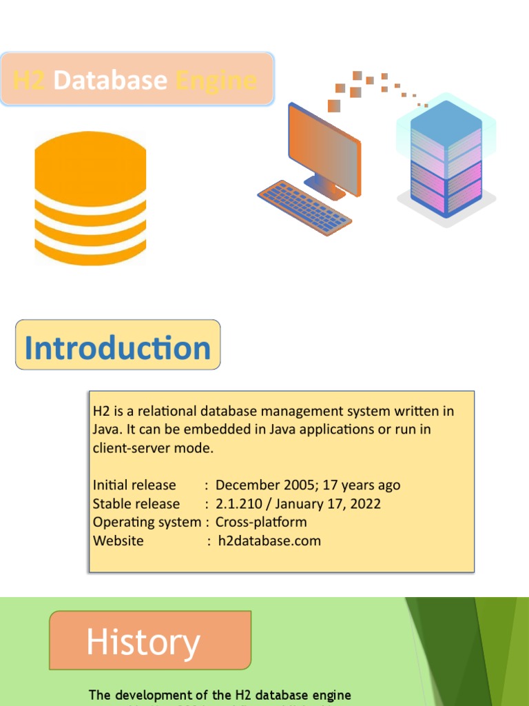 H2 Database PPT123 | PDF