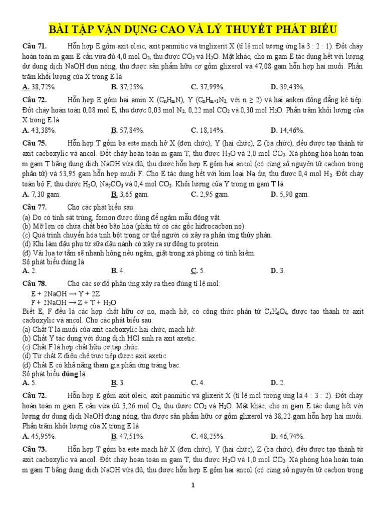BT VÀ LÝ THUYẾT VDC | PDF