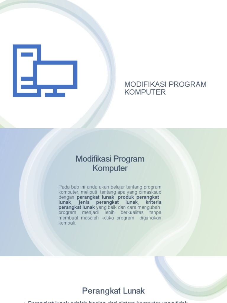 Modifikasi Program Komputer | PDF
