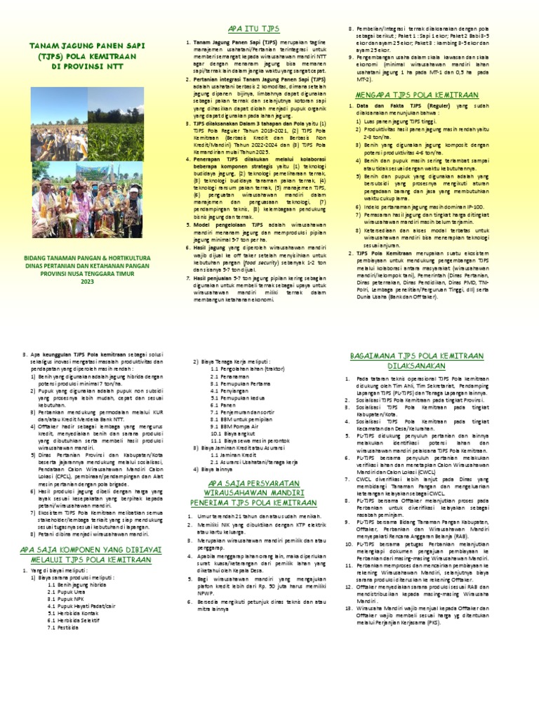 Leaflet TJPS 2023 | PDF