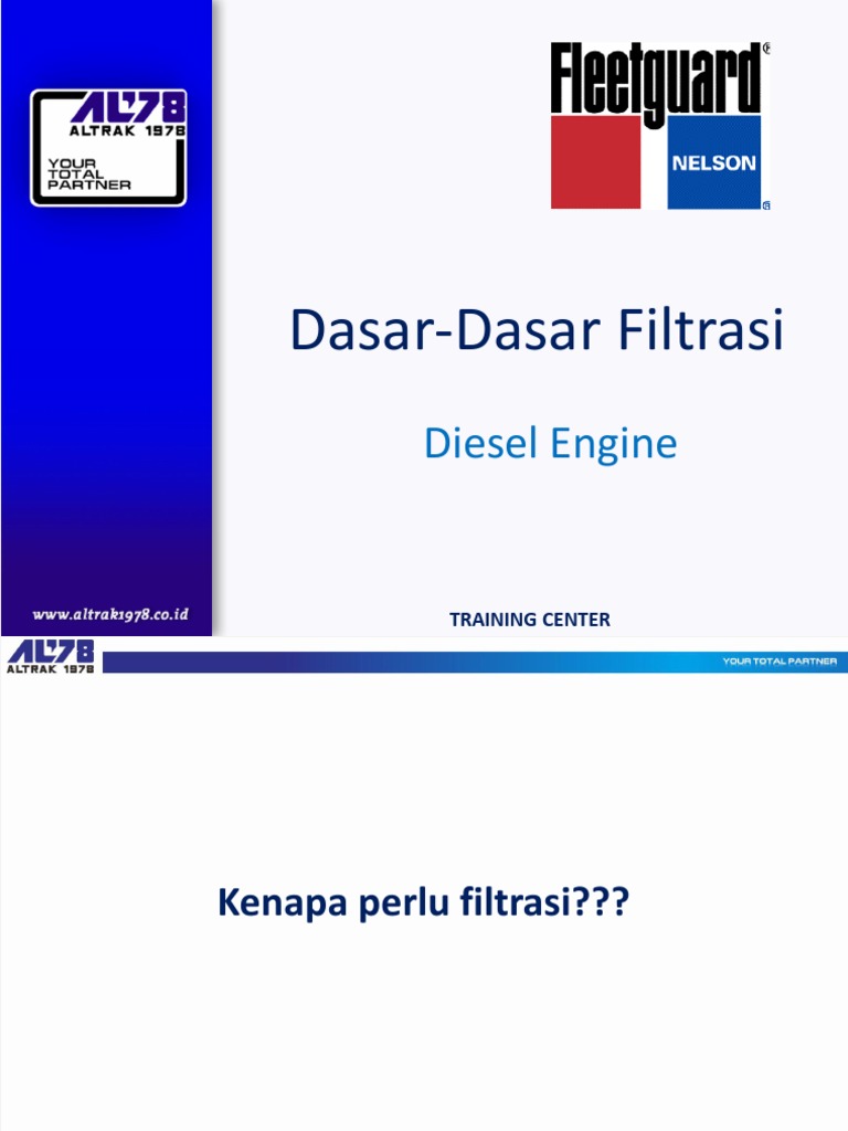 Dasar Filtrasi Lengkap | PDF