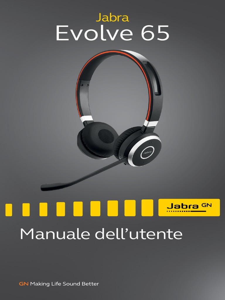 Jabra Evolve 65 SE Manual - IT - Italian - RevA | PDF