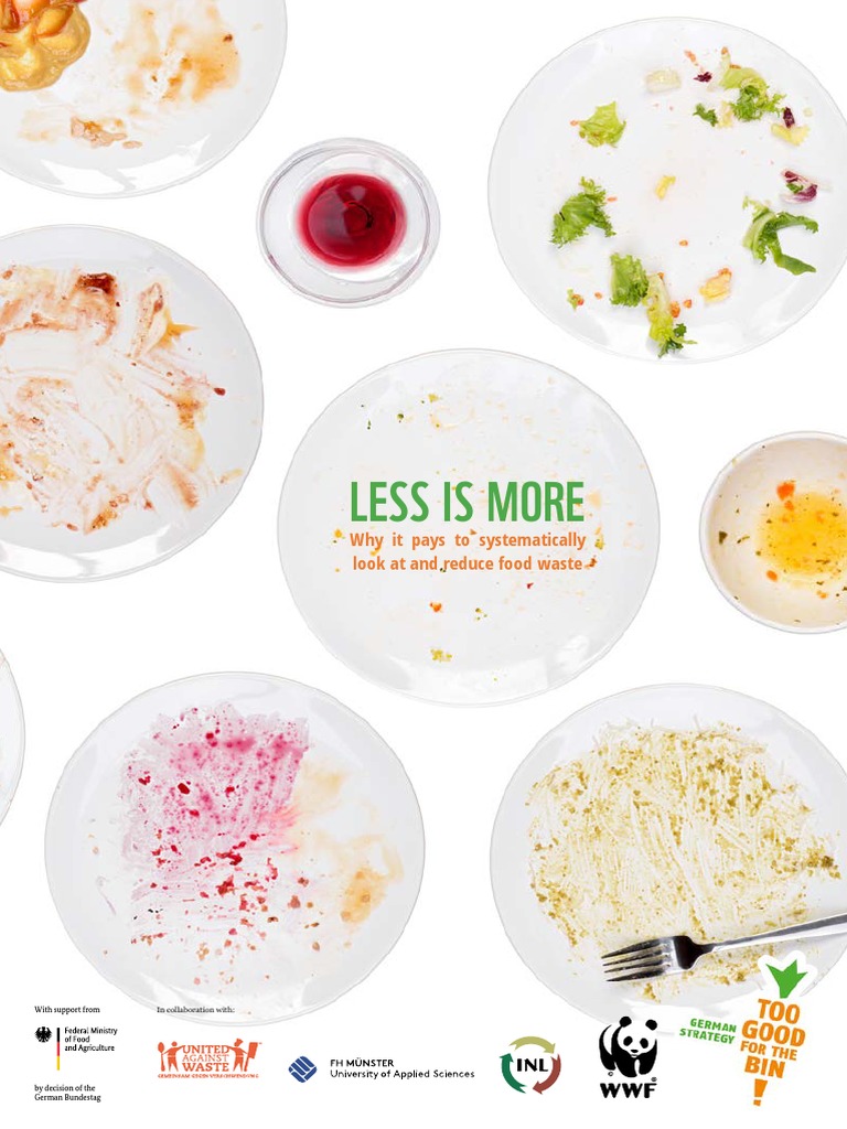 WWF Less Is More Food Waste | PDF | Return On Investment | Waste Management
